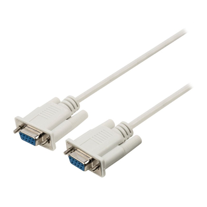 VALUELINE VLCP 52055I CABLE D-SUB FEMALE/FEMALE ZERO MODEM 2.00m