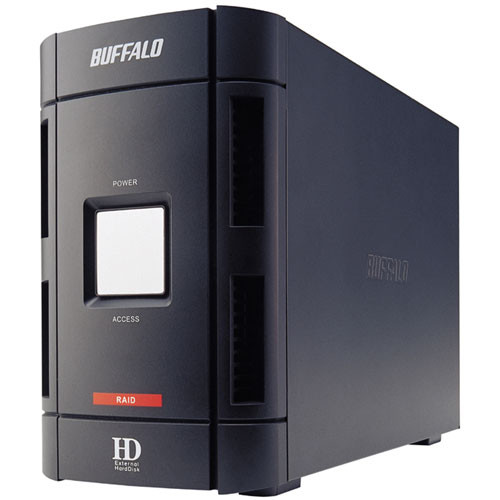REFURBISHED BUFFALO DRIVESTATION DUO HDD 1TB USB 2.0/FIREWIRE